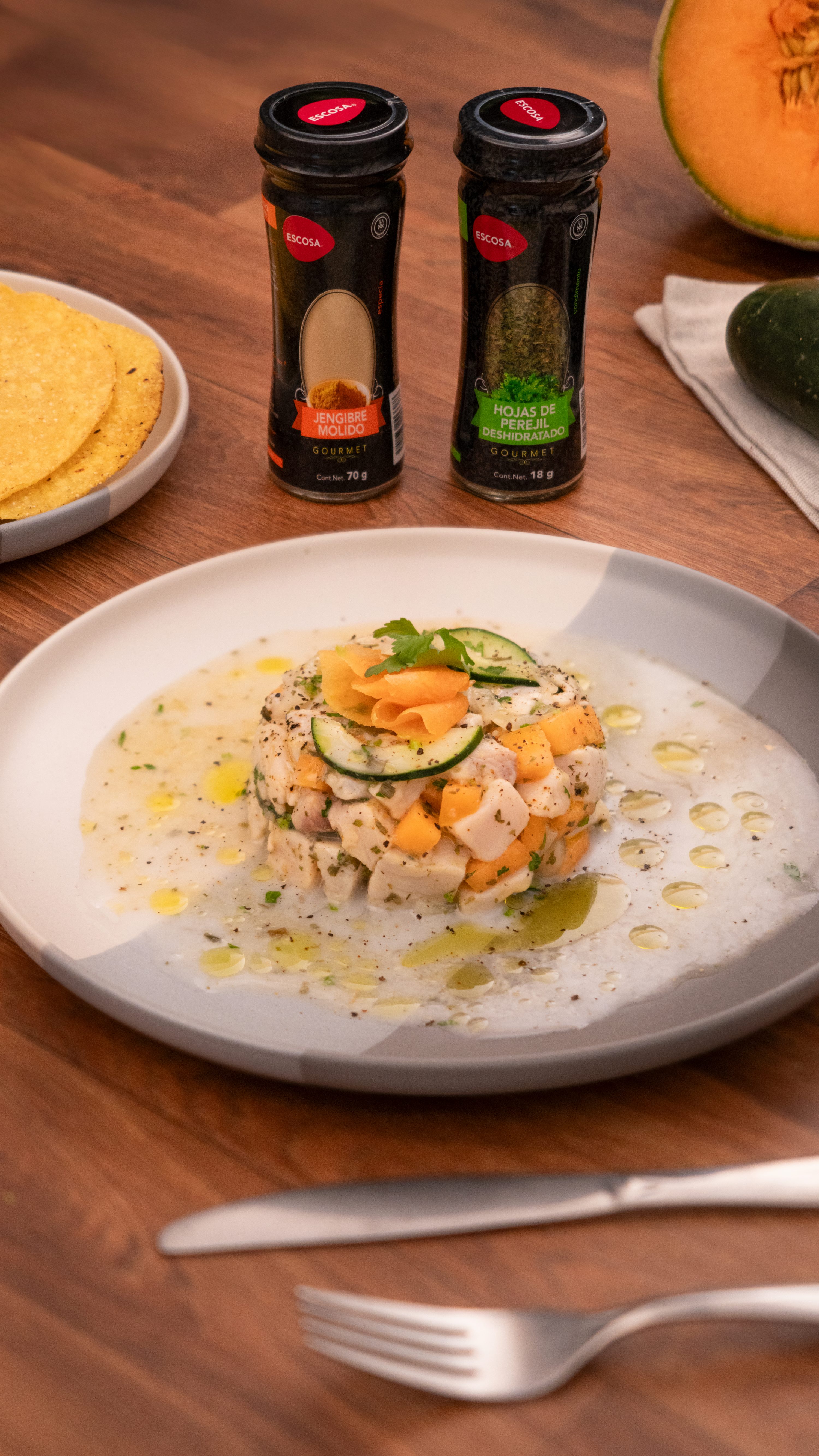 Ceviche de limón y jengibre | Escosa de Buen Sabor